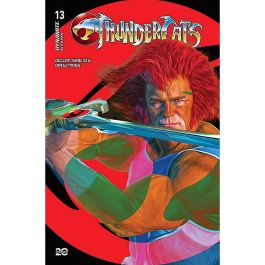 Thundercats #13 Cover ZA 1:7 Spears Red Background Foil | Comix Zone