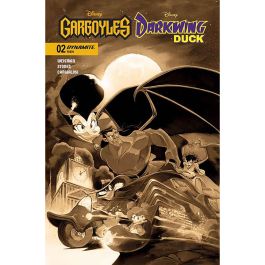 Gargoyles Darkwing Duck #2 Cover L 1:10 Ivan Bigarella Sepia Variant ...