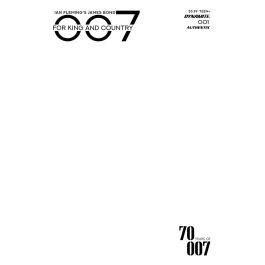 007 For King Country #1 Cover E Blank Authentix | Comix Zone
