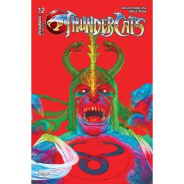Thundercats #12 Cover Zc 1:7 Spears Red Background | Comix Zone