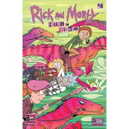 Rick And Morty Youth In Rickvolt #4 Cover B Brahm Revel Variant | Comix ...
